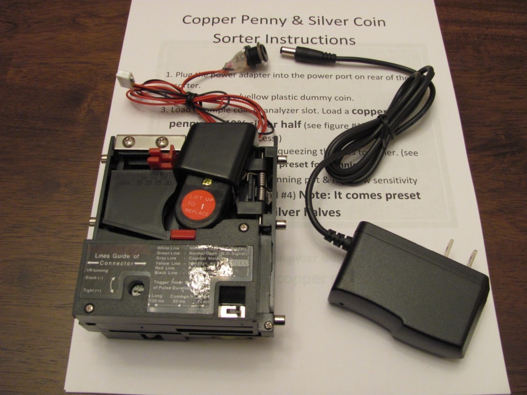 Copper Penny & Silver coin Sorter half quarter dime DIY Kit | eBay