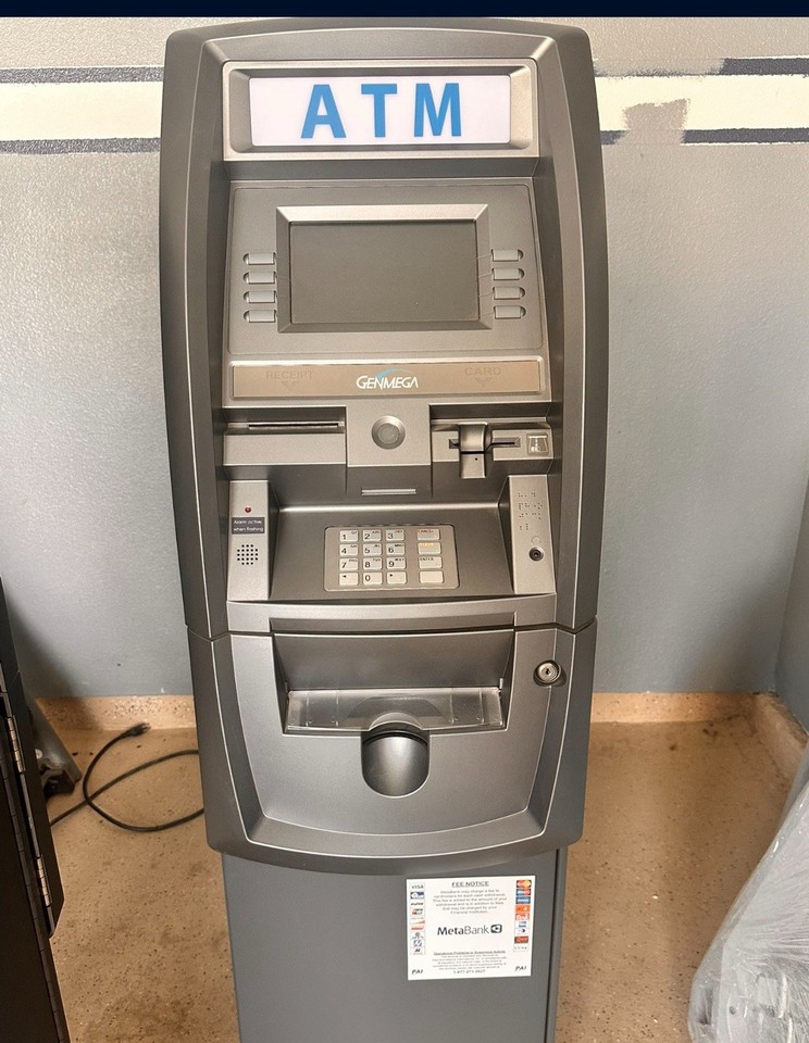 Genmega G2500 ATM Machine With Processing | eBay