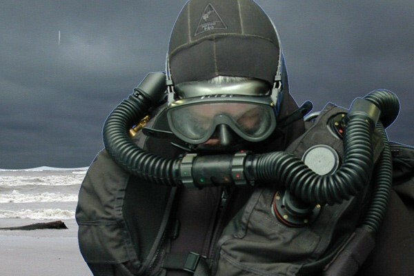 US Navy UBA Rebreather Breathing Hose Underwater Breathing Apparatus ...