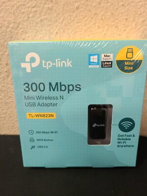 TP-LINK WiFi Dongle 300 Mbps Mini Wireless Network USB Wi-Fi Adapter for PC Desk | eBay