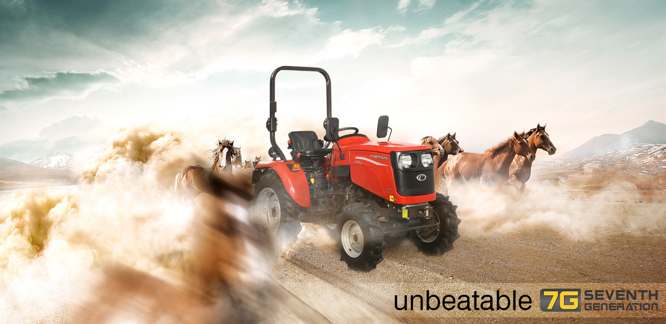 COMPACT TRACTOR LOADER MITSUBISHI POWERED CAPTAIN 273 model ( synchro ...