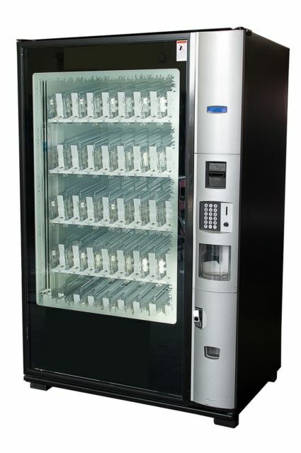Dixie Narco Bev Max 4 Glass Front Beverage Vending Machine Bevmax 5800 ...