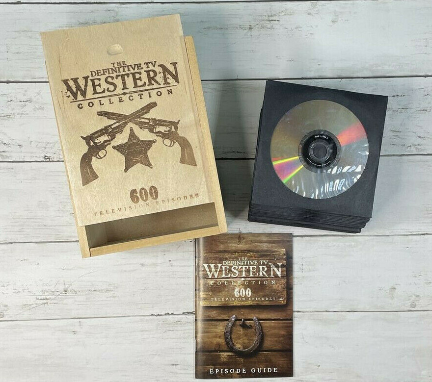 Definitive Western TV Collection Box Set 600 Episodes 48 DVDs Roy ...