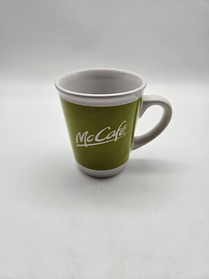McDonald’s Mc Cafe ZUCKERSÜßE Becher Kaffeebecher in grün 2010 ...