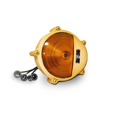 1 Tan Front Turn Signal fits HUMVEE M Series 11614156, 6220-01-433-8813 ...