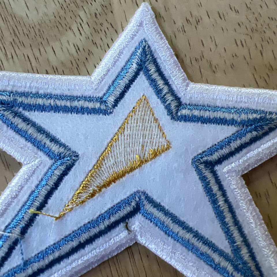 5 Point Multi Color Star Patch | eBay