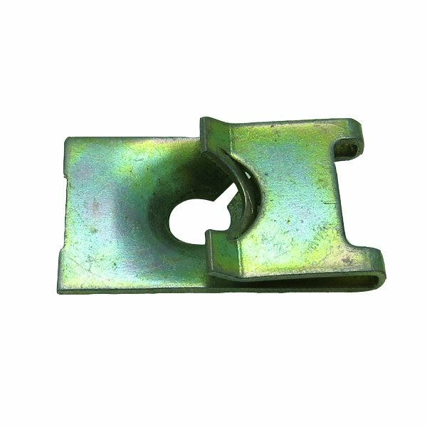 15 Spring Type J Nut 5mm Screw Size Zinc & Yellow Plated Metal Clip 24. ...