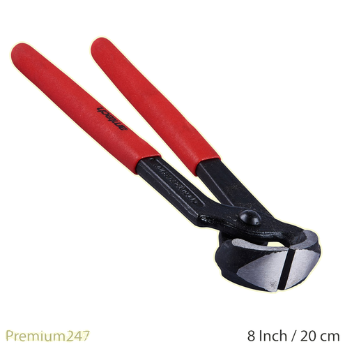8in Carpenter Pincers Nipper Wire Cutter Plier Snips Nail Puller Heavy ...