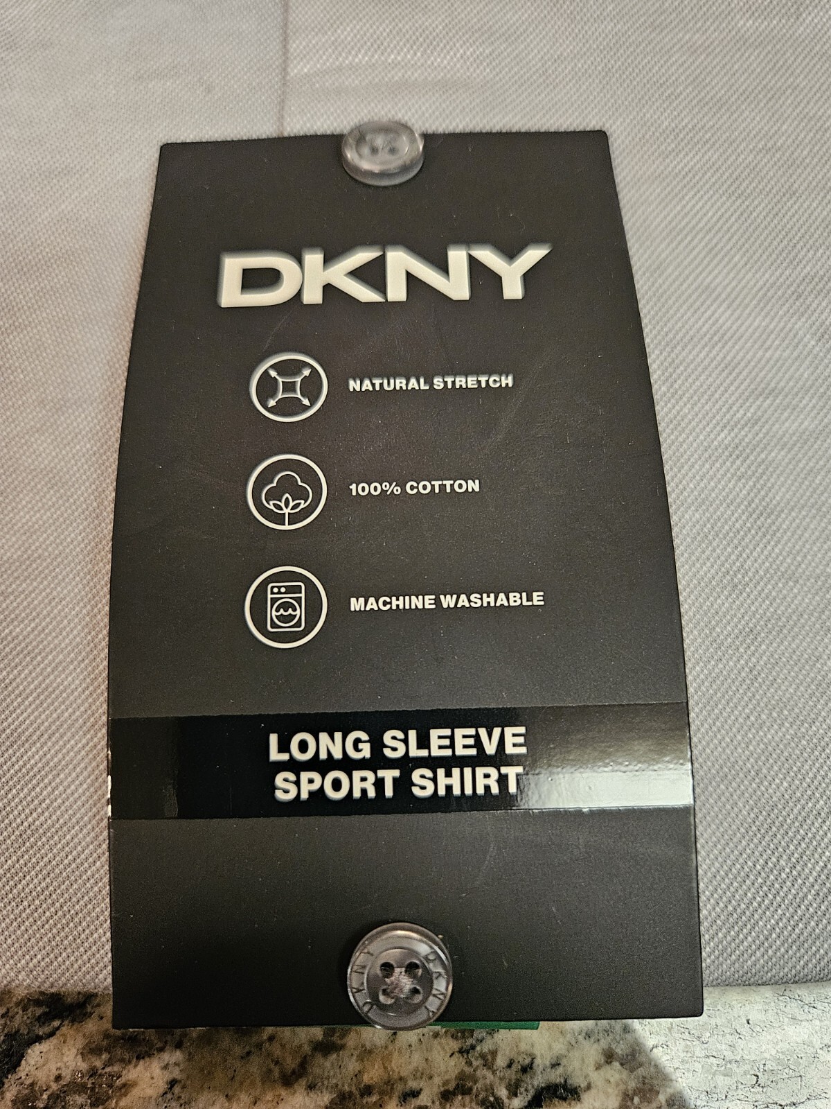 New DKNY Men's Button up Dress Shirt Color Gray Size XL | eBay