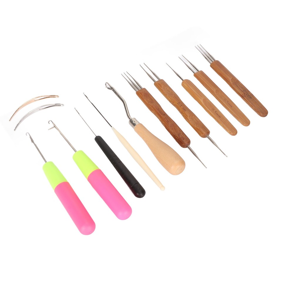 12pcs Dreadlocks Tool Set Dreadlocks Crochet Hook Hair Locking Tool Kit ...