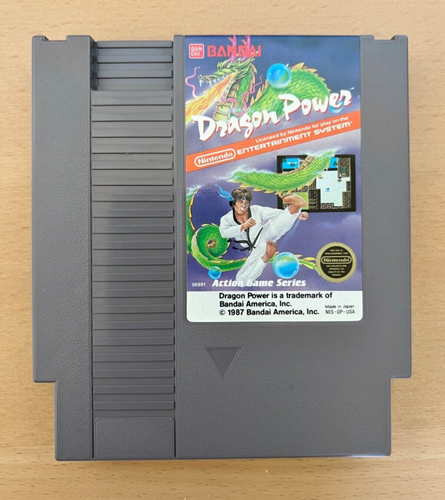 Bandai Dragon Power Nintendo NES Video Game Cartridge Only | eBay