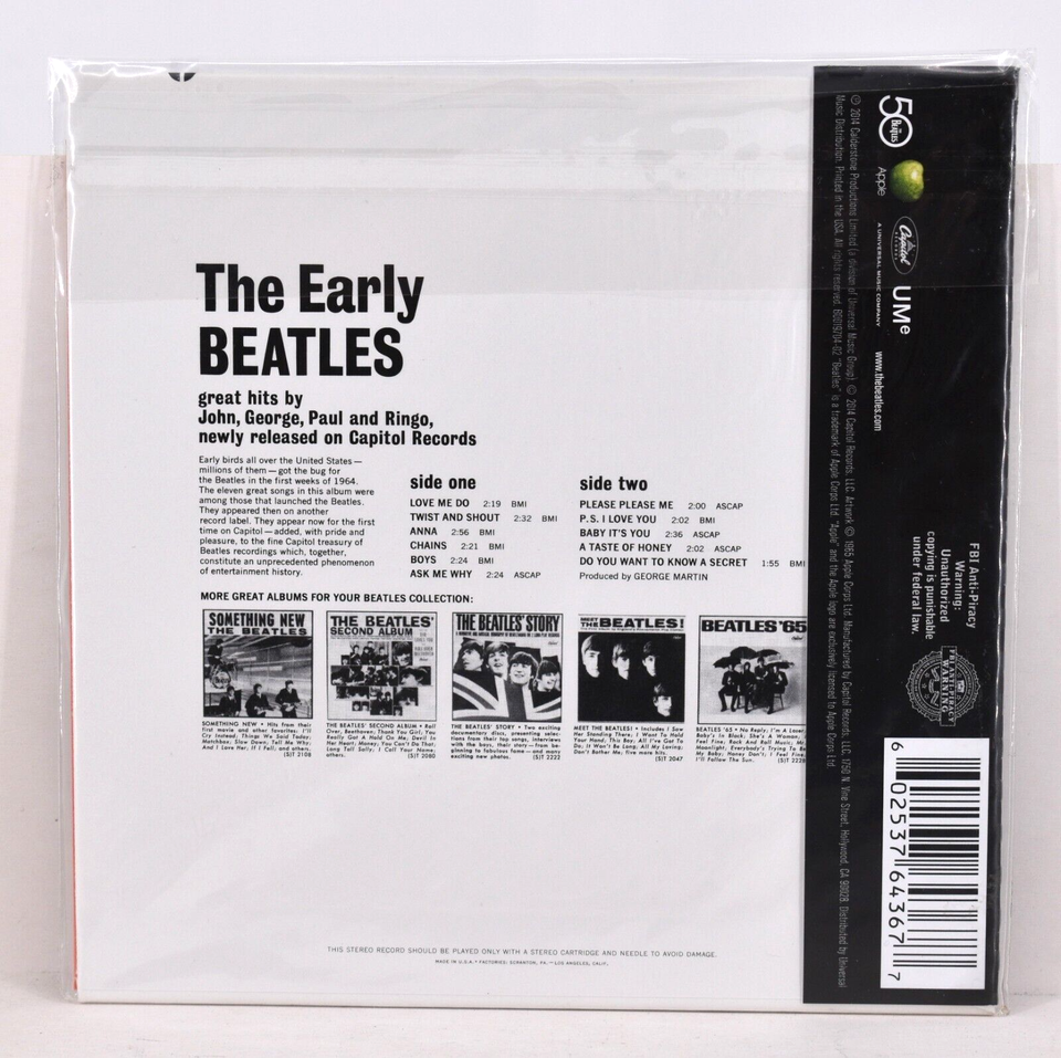 The Early Beatles Mini LP Album CD 2014 Mono Stereo OOP NIP | eBay