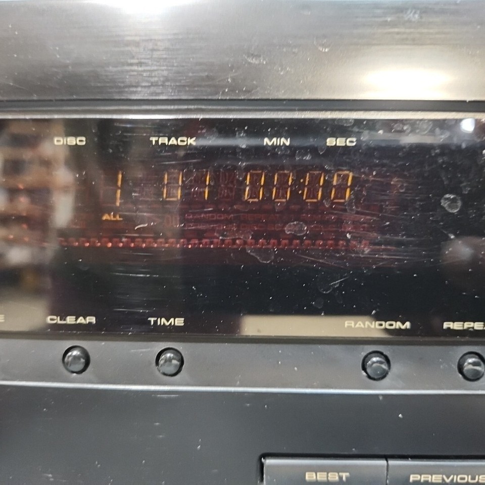 PIONEER PD-F506 CD Changer 25-Disc CD File Compact Disc Player Tested ...