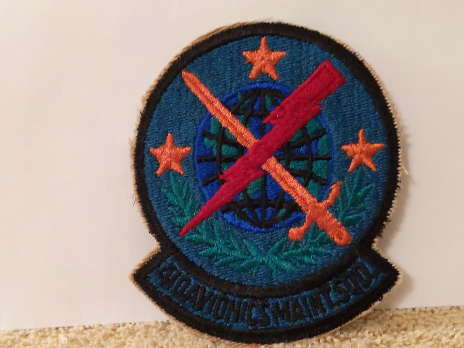 USAF 410th Avionics Maintenance Squadron Patch 3 1/2 X 3 INCHES B-52 | eBay