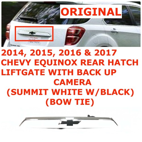 2014 2015 2016 2017 Chevy Equinox rear hatch liftgate W/CAMERA WHITE ...