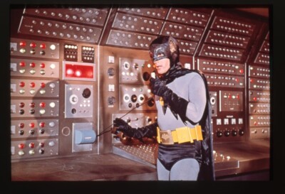 Batman Adam West TV Series Batcave computer Vintage Duplicate 35mm ...