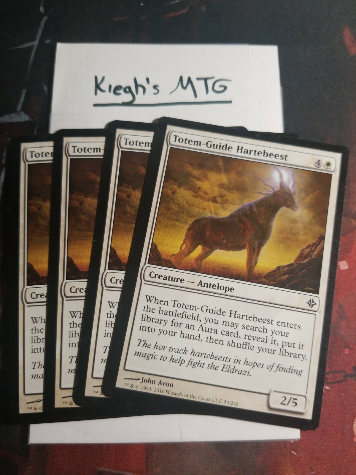 Mtg Totem-Guide Hartebeest x4 | eBay