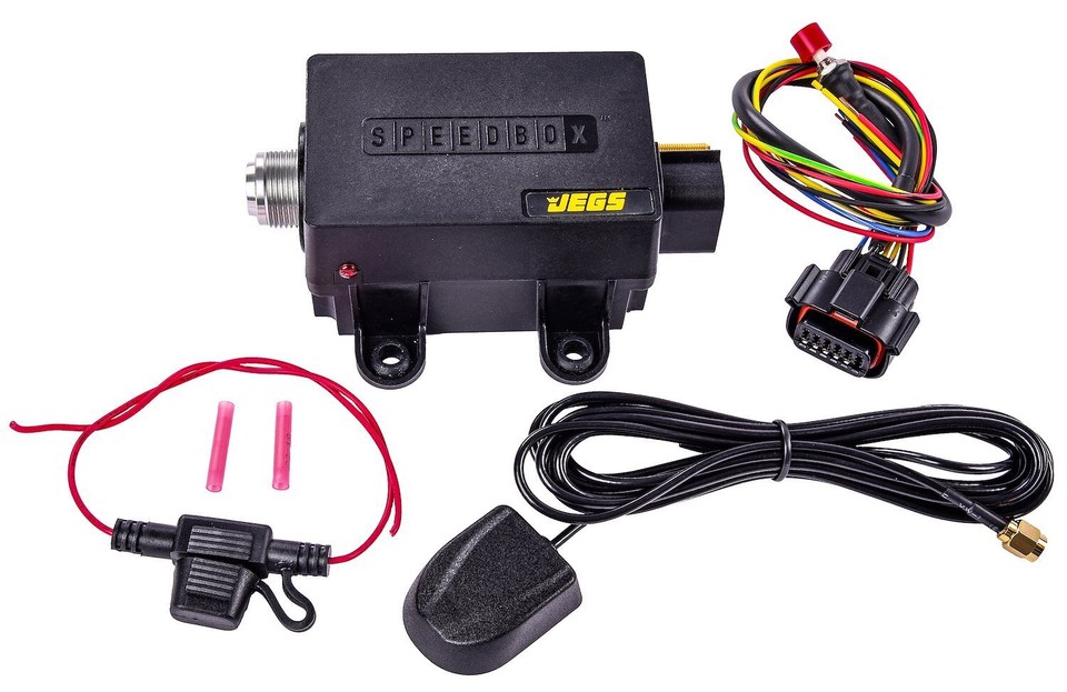 JEGS 41800 Mechanical Drive Speedometer Converter with Built-in GPS ...