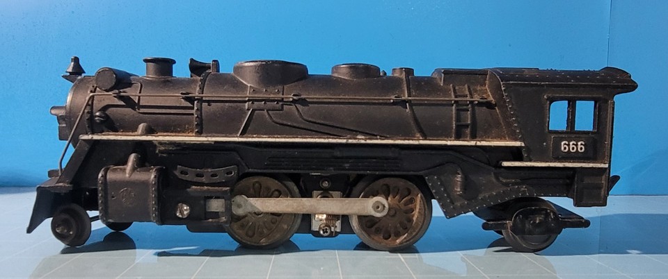 FB4: Marx O Gauge Postwar No. 666 Steam Locomotive Runs* & Smokes | eBay