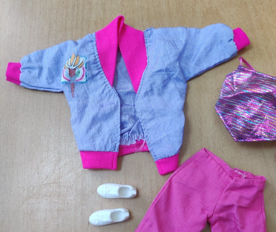 Vintage 1990s Barbie Doll fashion clothes / 5 Piece Outfit / Outfit ...