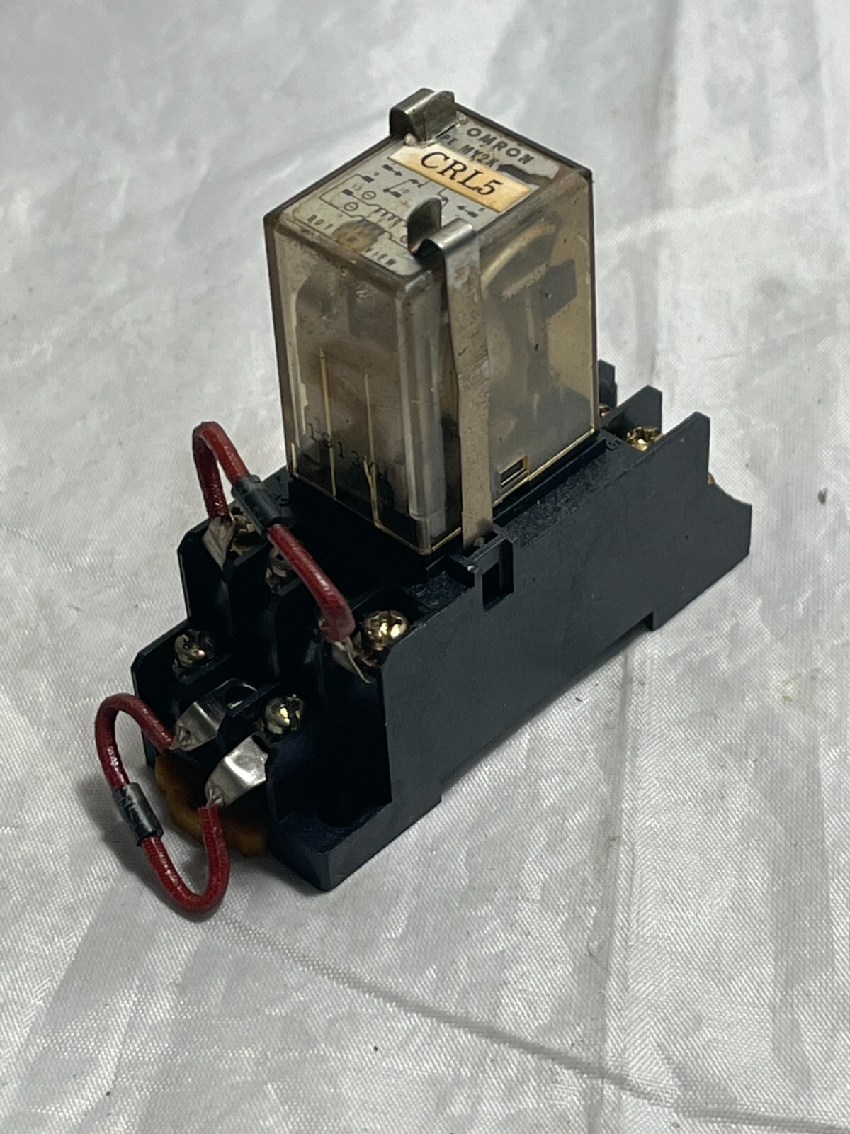 OMRON MY2K RELAY 24VDC WITH BASE 2-M4X10 | eBay