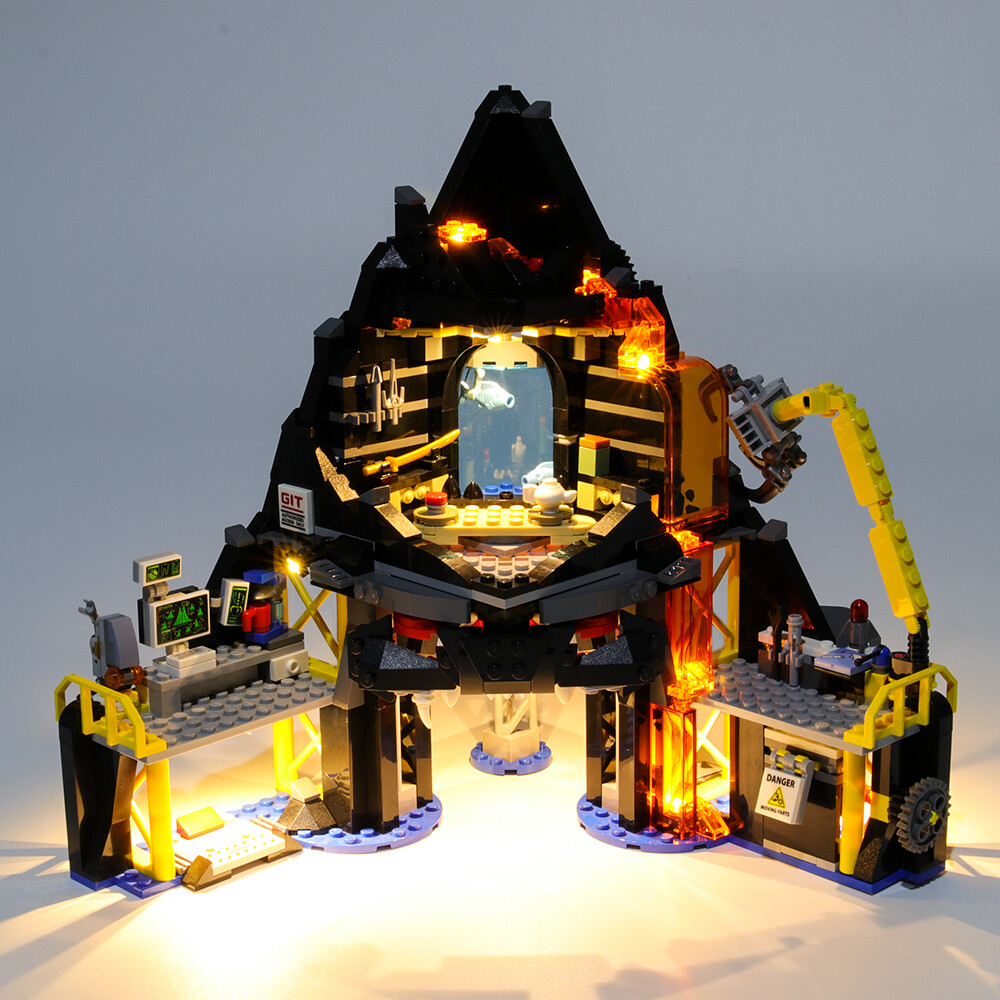 LED Light Kit For Ninjago Movie Garmadon's Volcano Lair LEGOs 70631 ...