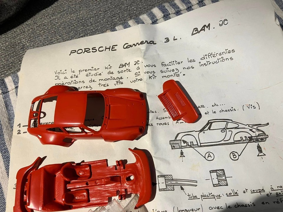DEAL ON BAM DIE CAST-1/43-1975 PORSCHE CARRERA 3L NURBURGRING MODEL CAR ...