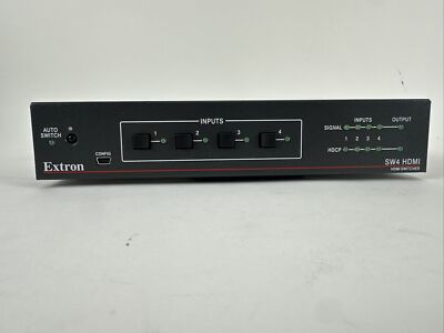 Extron SW4 HDMI Four Input HDMI Switcher 60-841-02 | eBay