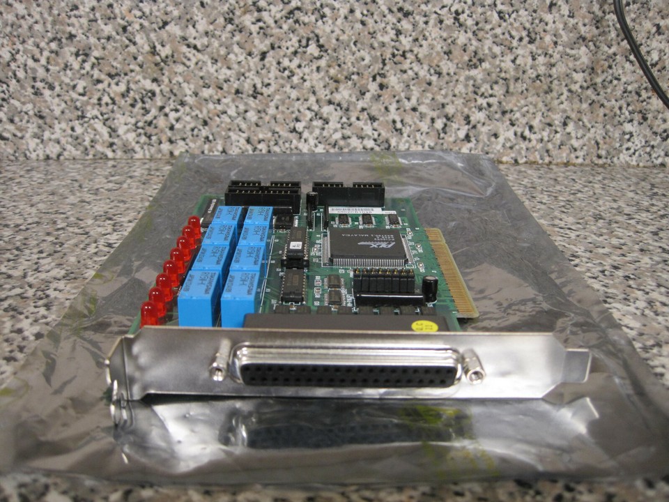 New CyberResearch Inc 0042052 24 Channel 37 Pin Digital I/O PCI Card ...