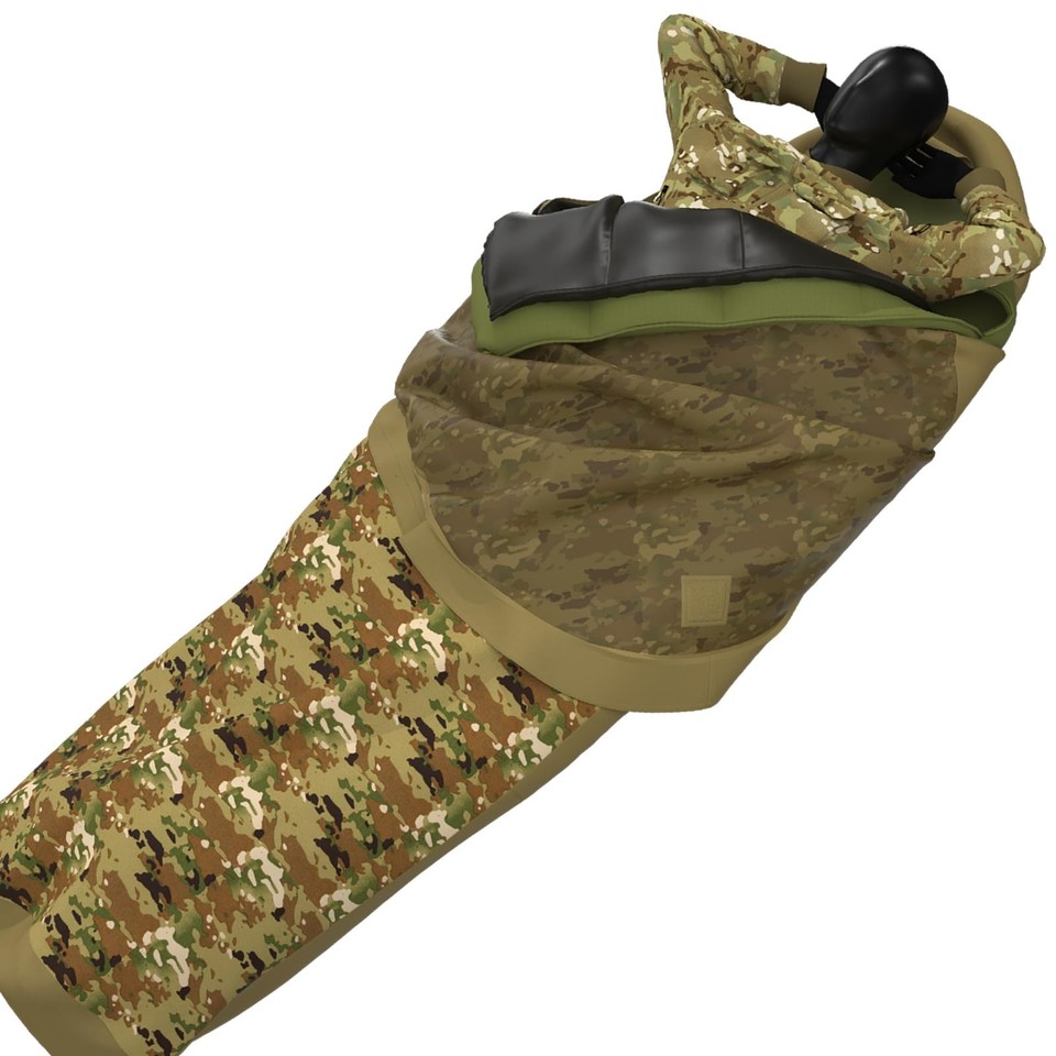 MT Army Military Modular Sleeping Bags System, Multi Layered with Bivy ...