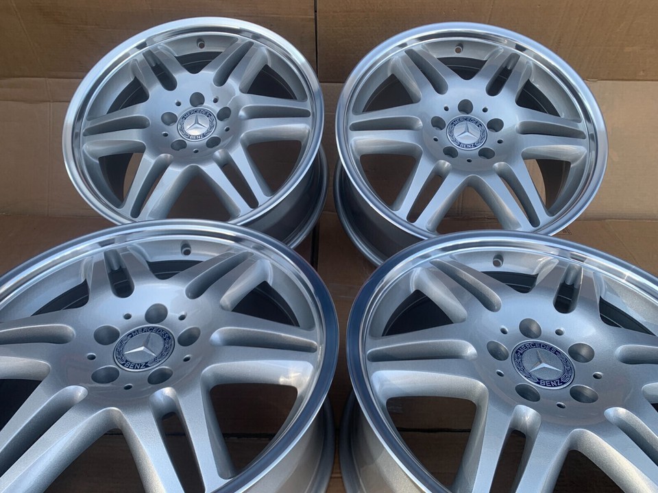 4 Original Brabus Rims 18" Mercedes SLK CLK SL R170 R171 W208 W209 R129 ...