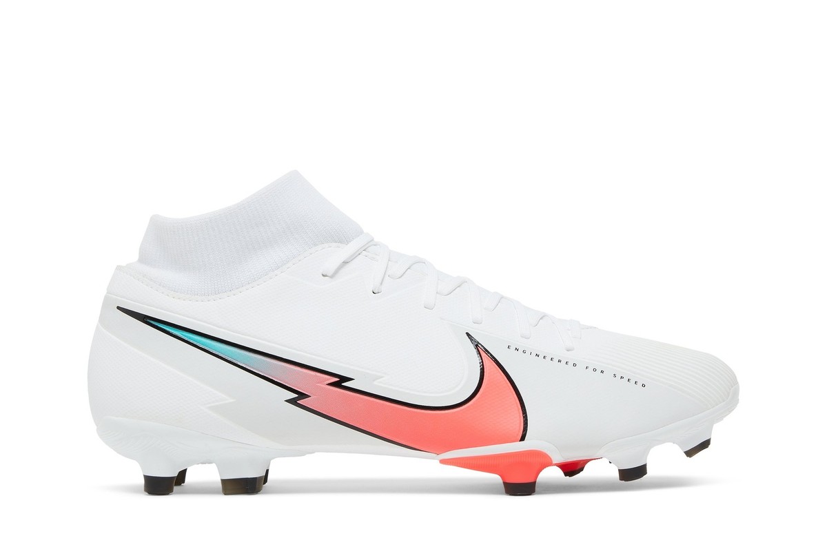 Nike Mercurial Superfly 7 Academy MG 'White Crimson Jade Nike Mercurial Superfly 7 Academy MG 'White Crimson Jade