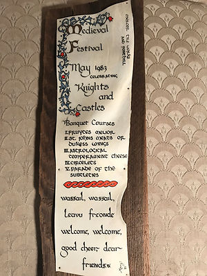 Vintage Mercer Tile Works And Fonthill Medieval Festival 1983 ...