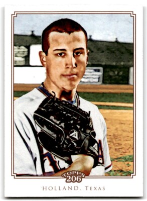 2010 Topps 206 Derek Holland Texas Rangers #27 | eBay