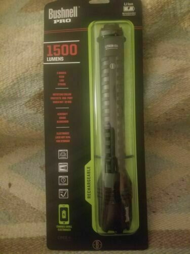 Bushnell Pro 1500 Lumens Rechargeable Flashlight - 20511 for sale ...