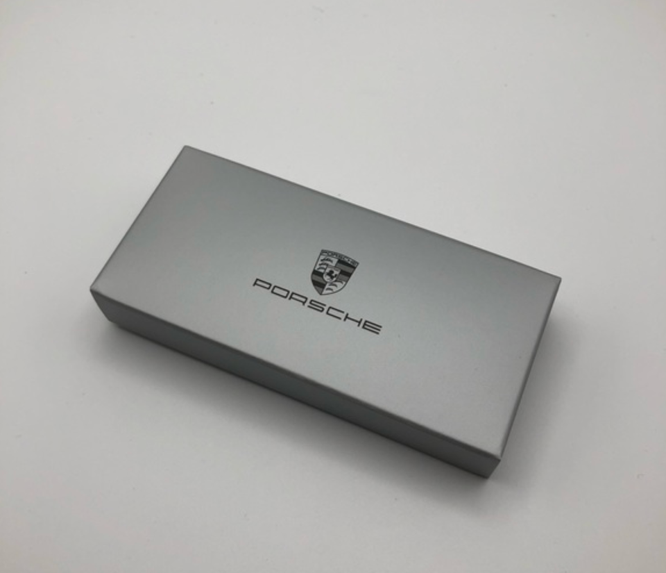 Brand New Authentic Porsche Keyring Key Ring Black Leather-WAP0500900E ...