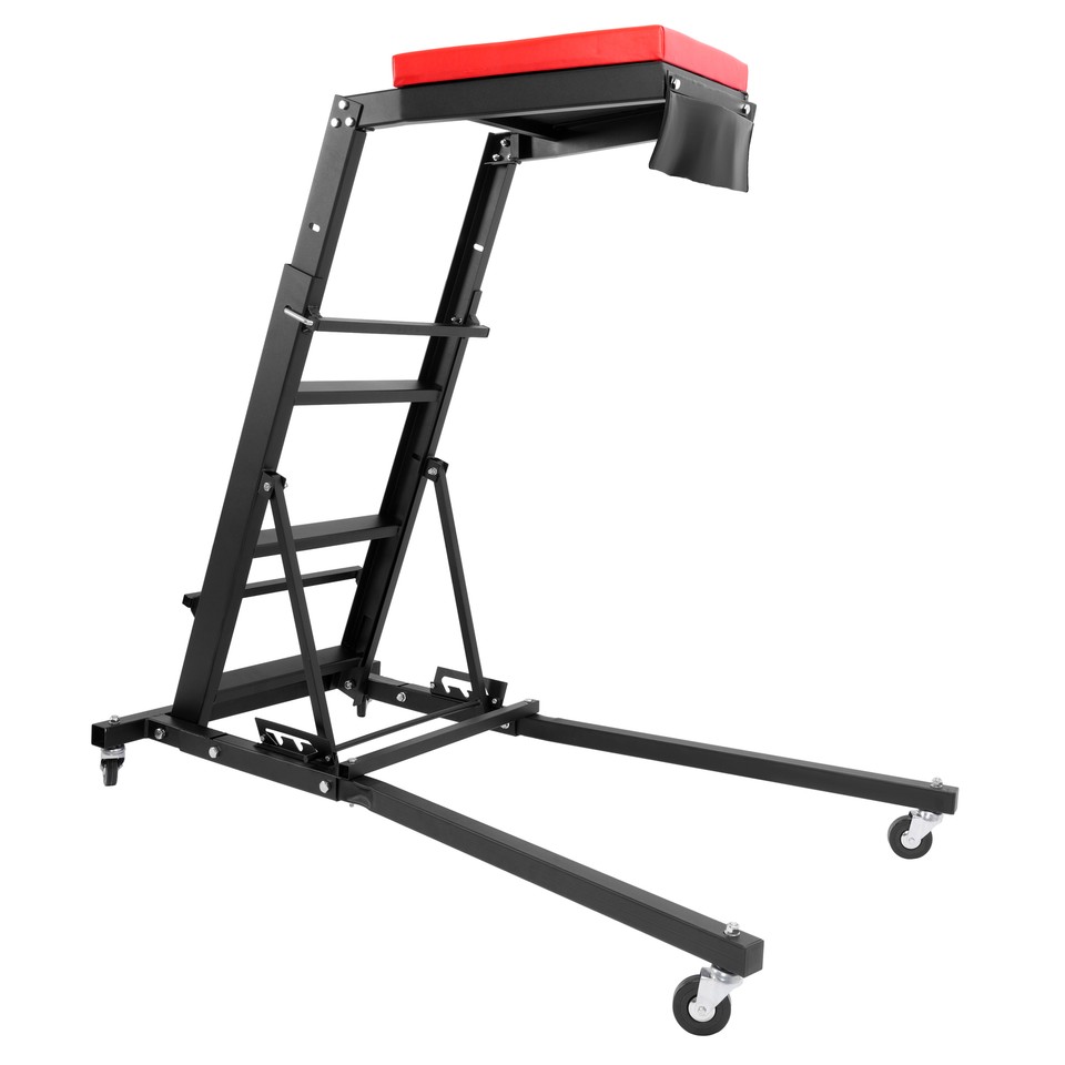 Foldable Engine Topside Creeper Adjustable Height Movable Ladder With 4 ...
