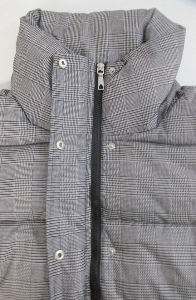 Sebby Women's Black /White Plaid puff short SP9119 Jacket Size M | eBay