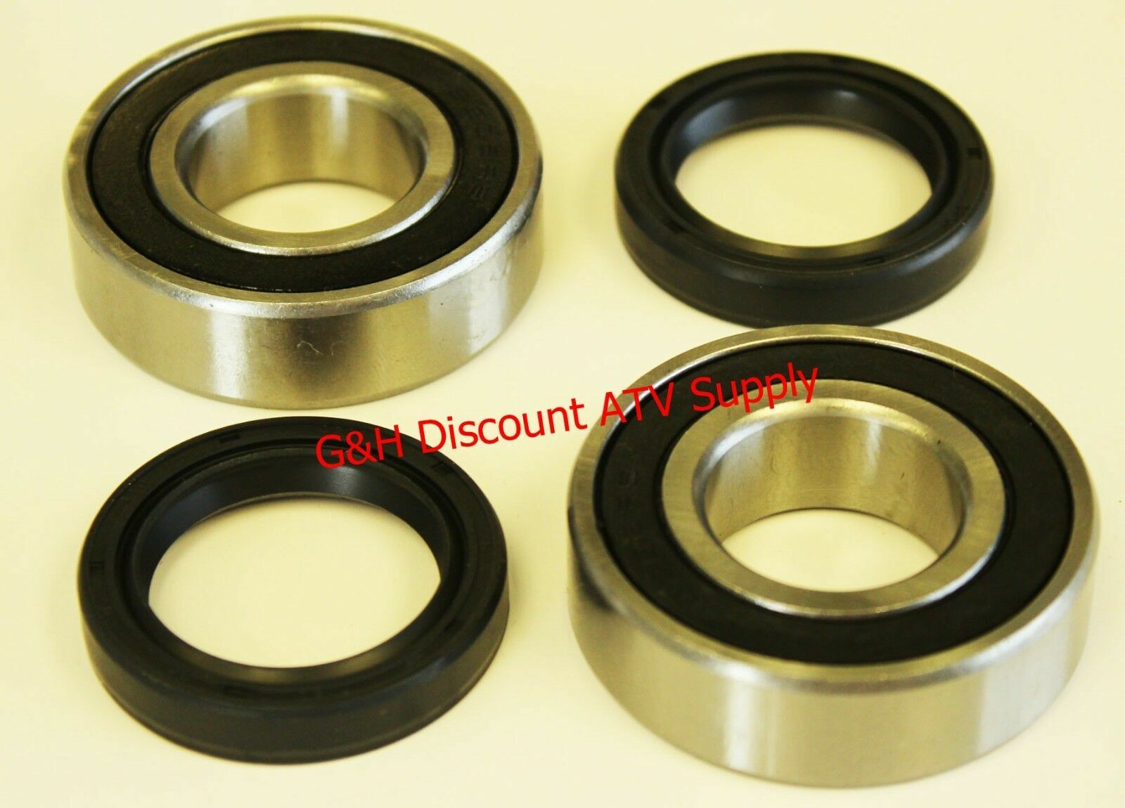 Rear Wheel Axle Tube Bearings & Seals Kit for the Kawasaki KLF 220 250 ...