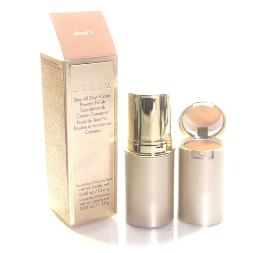 stila Stay All Day Cover Powder Finish Foundation . & Cream Concealer ...