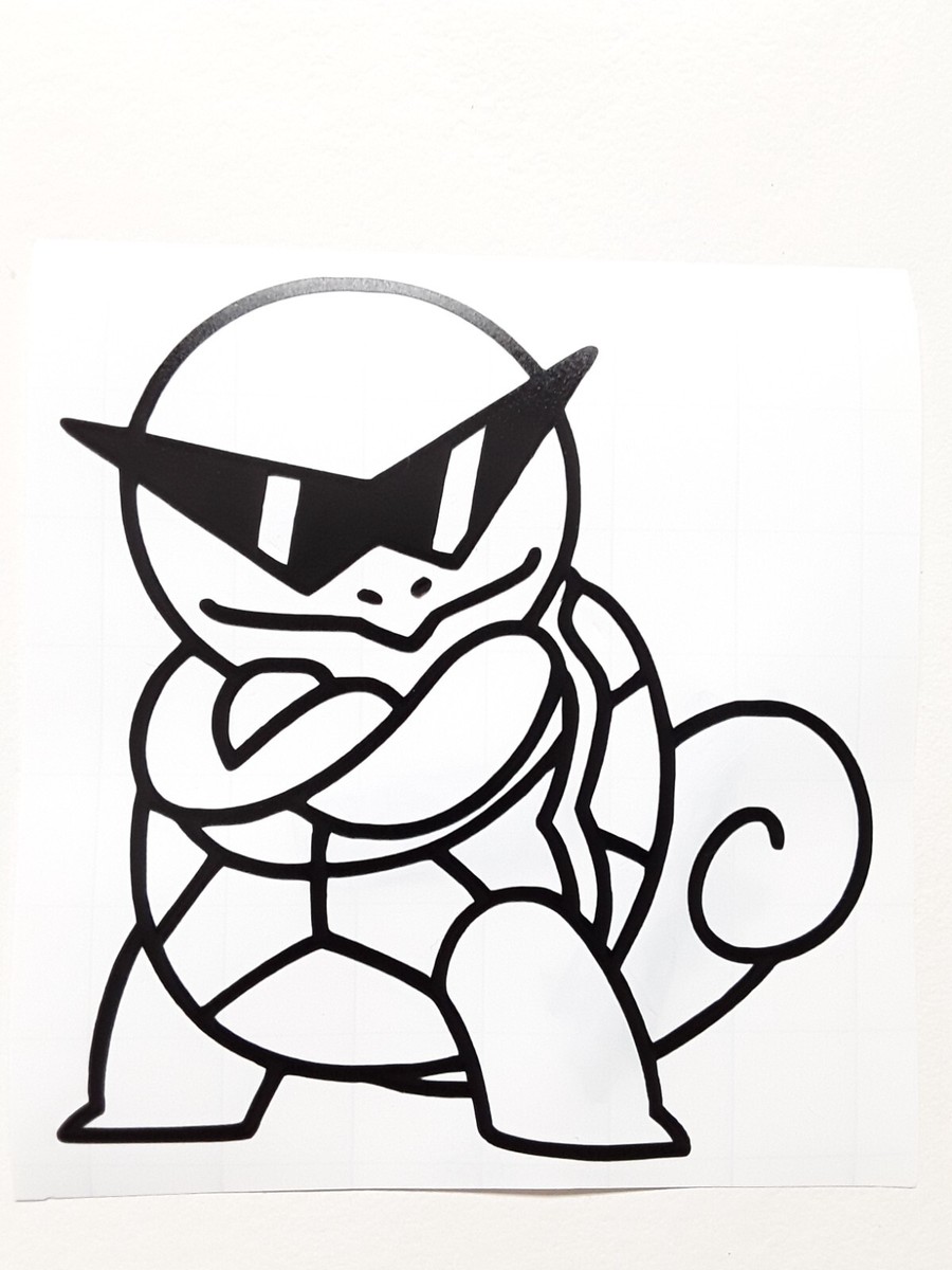 Pokemon Squirtle With Glasses Drawing Pokémon: 10 Amazing Works Of