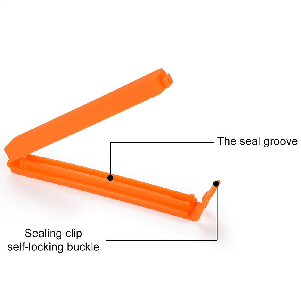 10Pcs Kitchen Sealing Sticks Reusable Clips Bag Sealer Lock Rod Bags ...
