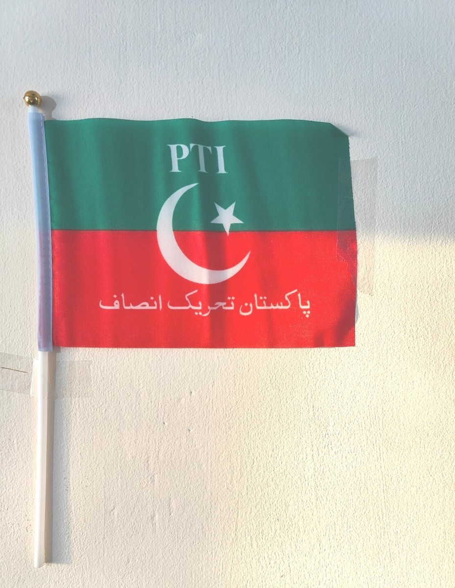 Imran Khan Pti Flag Pti Flags Photos, Images & Pictures | Shutterstock