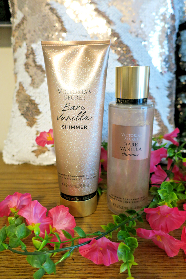 BARE VANILLA SHIMMER SET ️ VICTORIA'S SECRET Perfume MIST FRAGRANCE ...