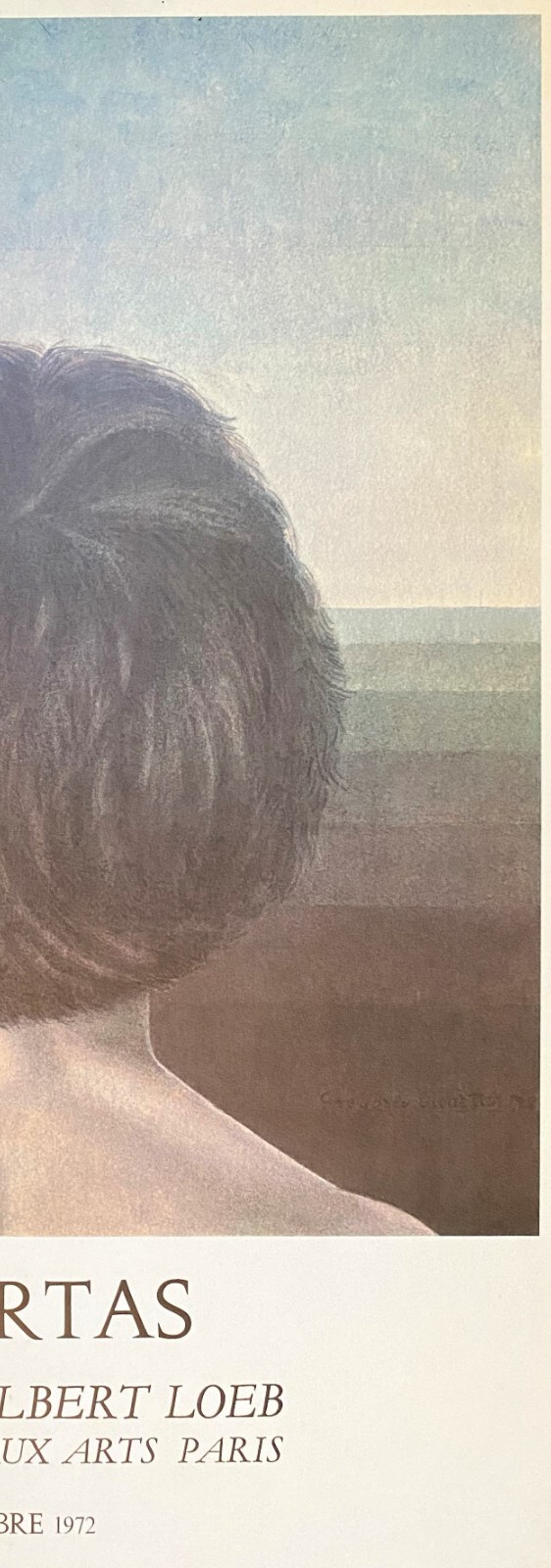 GREGORIO CUARTAS ORIGINAL ART POSTER PRINT EXHIBITION GALERIE ALBERT ...