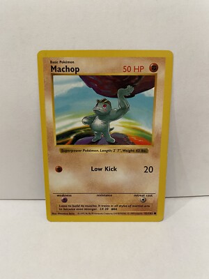 Machop 52/102 SHADOWLESS Base Set Pokemon Card Mint | eBay