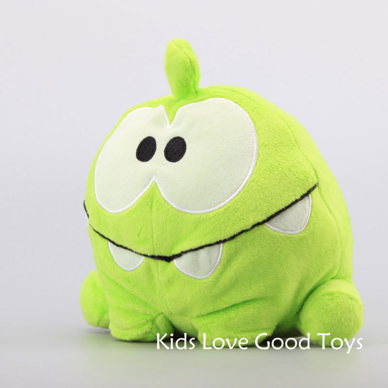 2022New Cut the Rope Hungry Om Nom Plush Toy Stuffed Doll Rare 8'' Gift ...