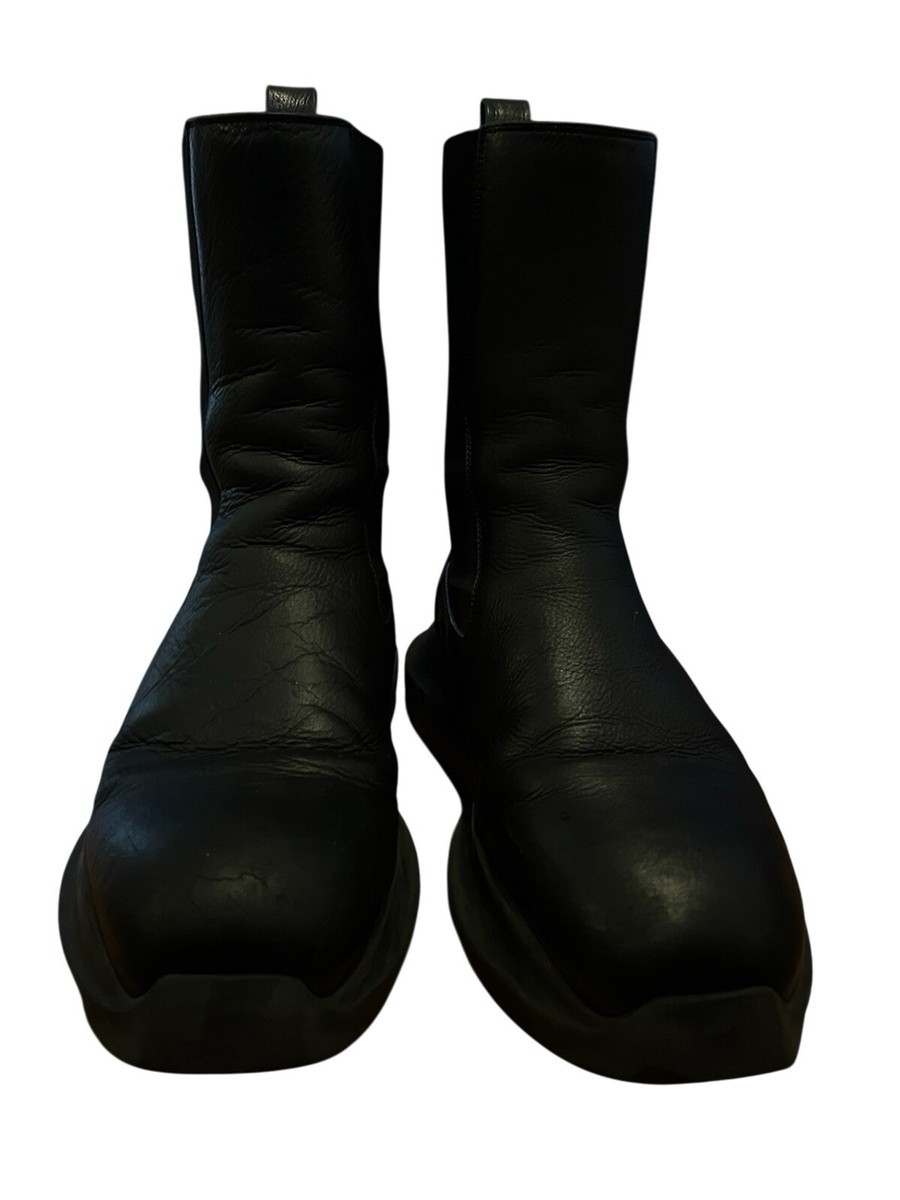 Rick Owens Geth Chelsea Beetle Boots | eBay Rick Owens Geth Chelsea Beetle Boots | eBay