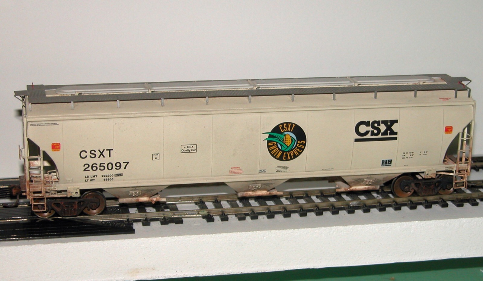 HO ATHEARN GENESIS G4257 TRINITY 5161 COVERED HOPPER 10 COURSE CSX ...