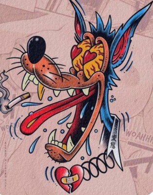 2- PACK RAT ROD HOT ROD TOOLS RAT FINK MOTORCYCLE WOLF RACING GUNS ...